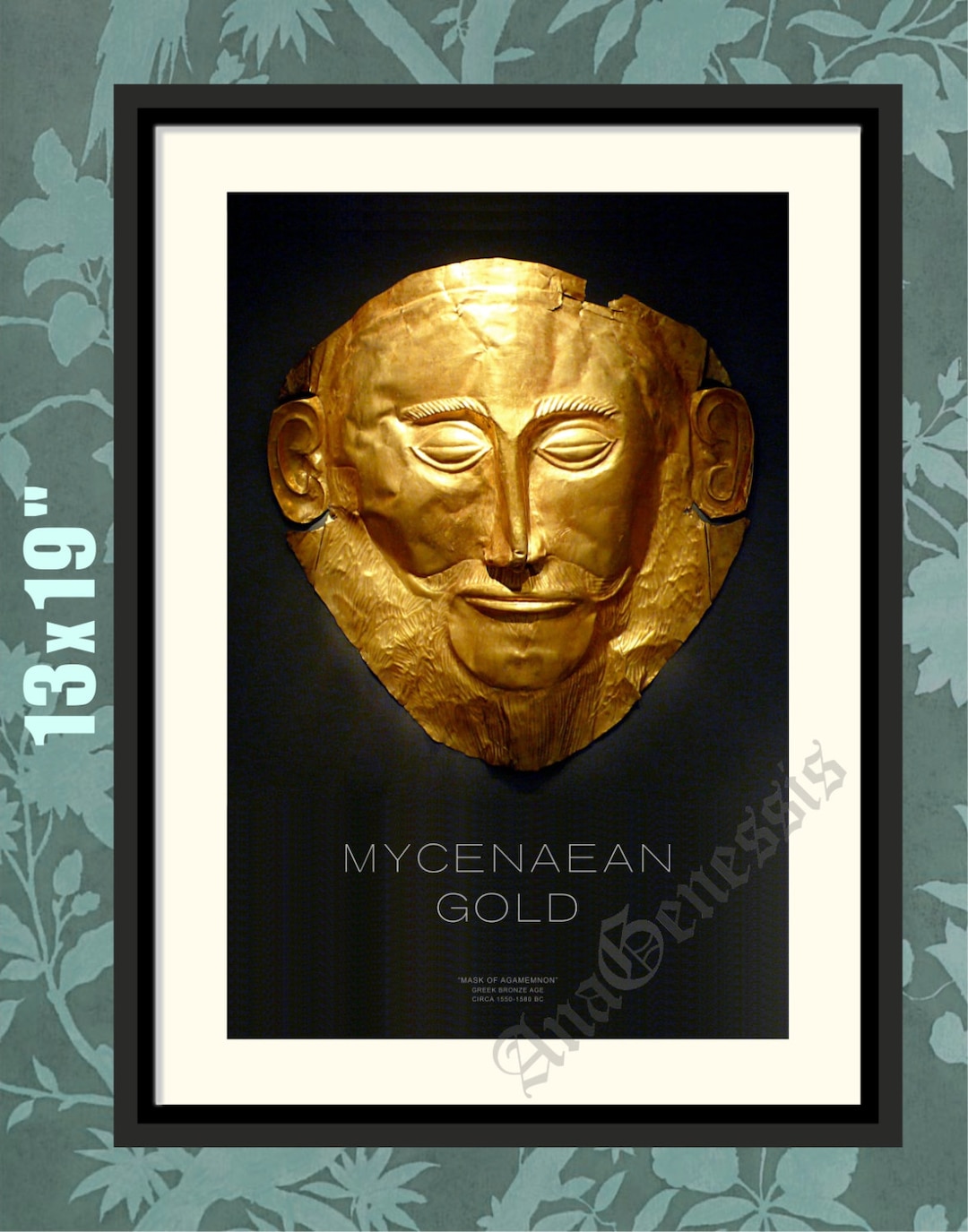 Ancient Greek Gold, Mycenean Gold, Agamemnon Death Mask, Ancient Greek ...