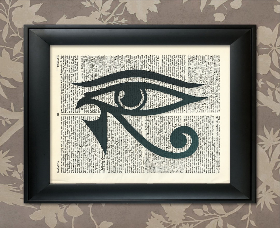 Eye of Horus Print, Eye of Horus Poster, Eye of Horus Art, Eye of Horus ...
