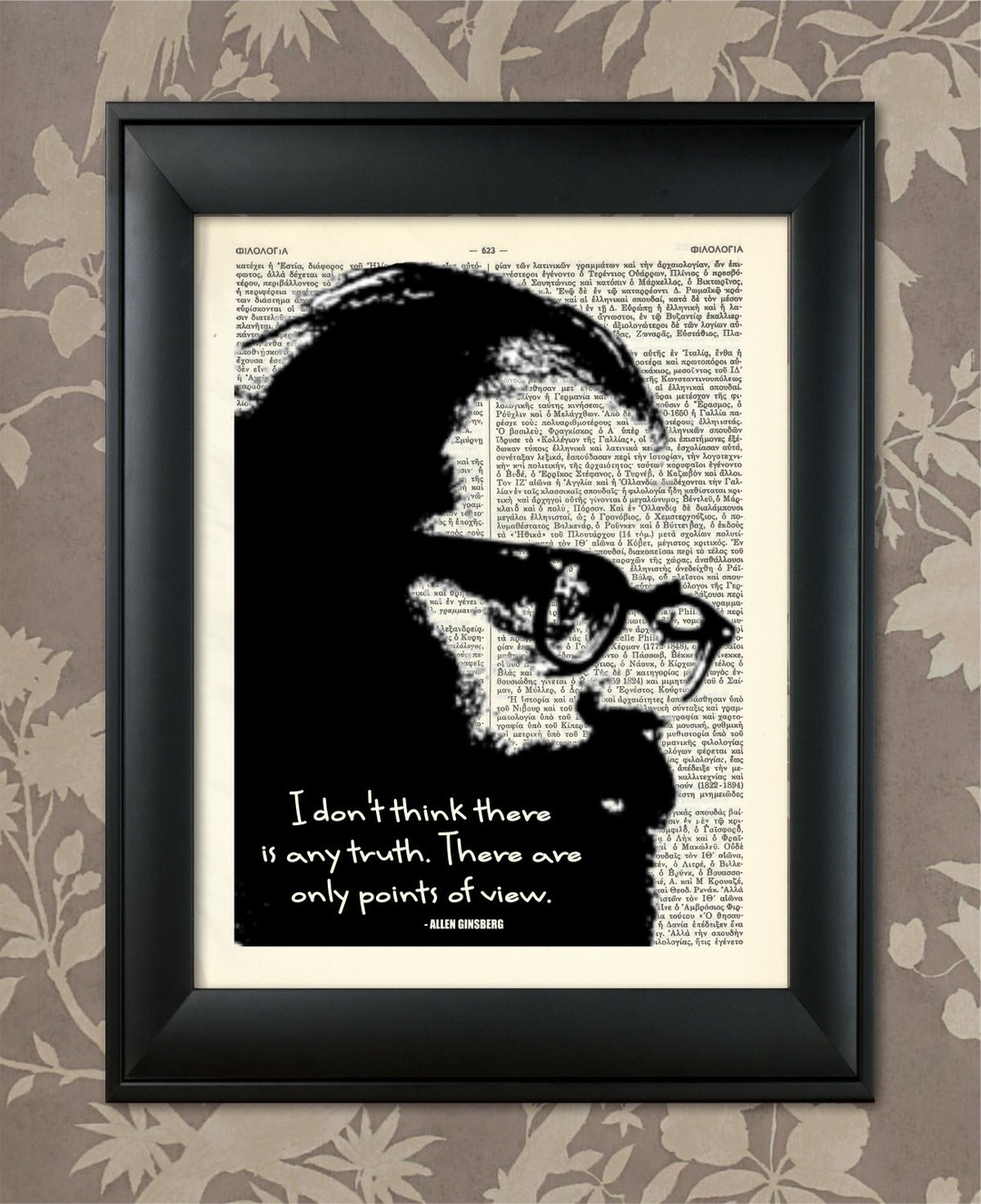 Allen Ginsberg Quote, Allen Ginsberg Print, Ginsberg Poster, Allen ...
