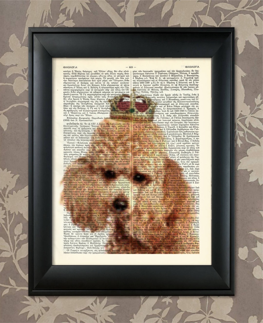 Poodle, Poodle Portrait, Poodle Print, Poodle Art, Poodle Wall Art, Pet ...