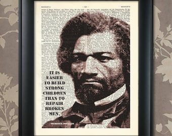 Frederick Douglass Painting in Color Poster - Etsy