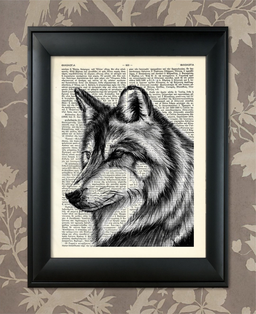 Wolf's Head Print Wolf Poster Wolf Print Wolf Art Wolf - Etsy
