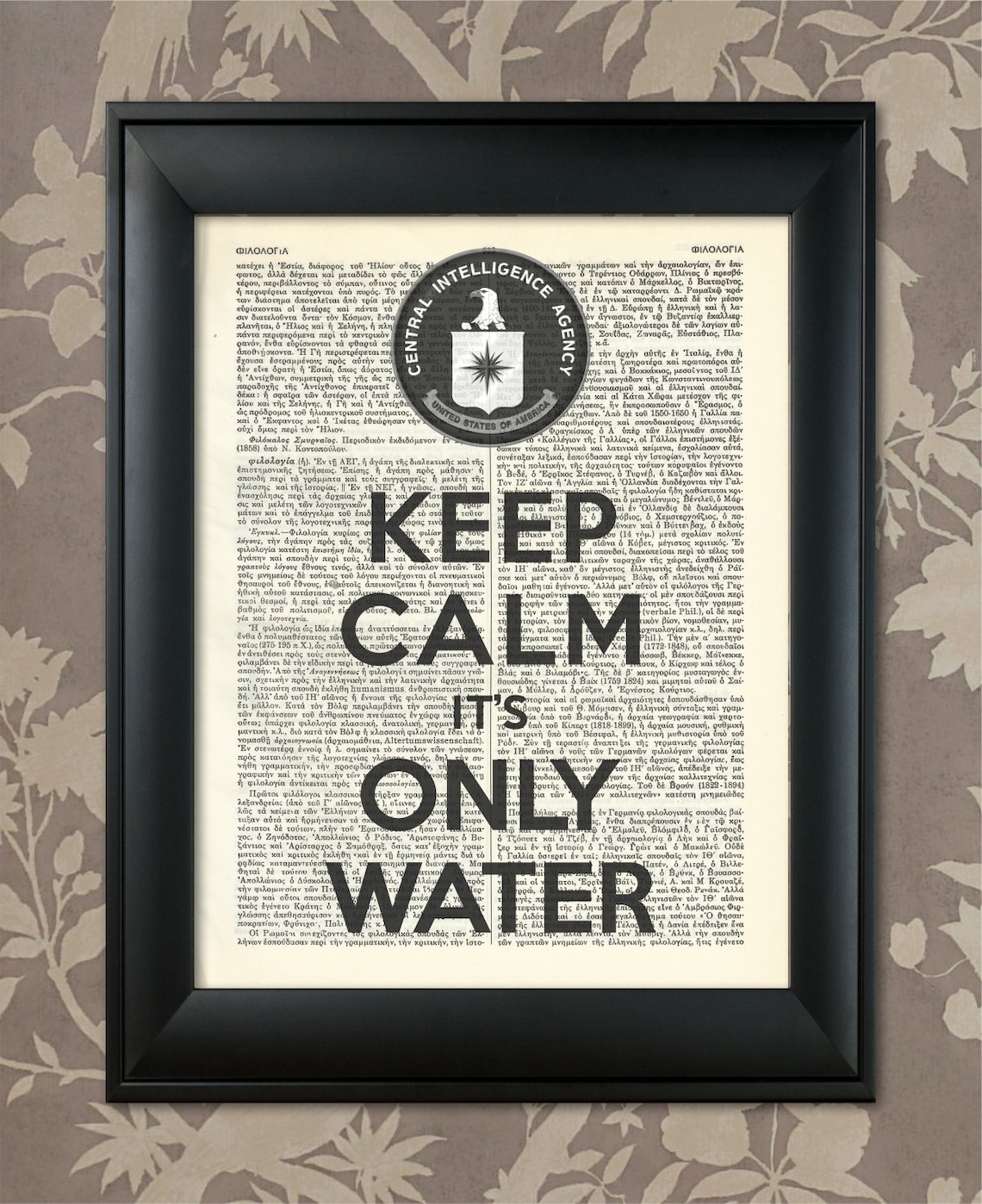 CIA Humorous Print, CIA Print, CIA Poster, Cia Humor, Cia Art, Cia Wall ...