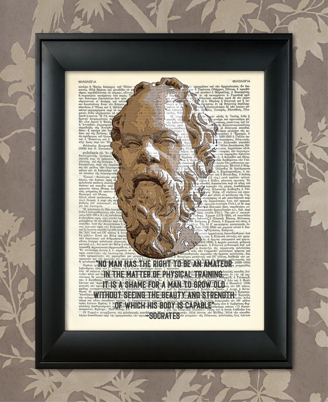 Socrates, Philosophical Quote, Philosophy Print, Great Philosophers ...