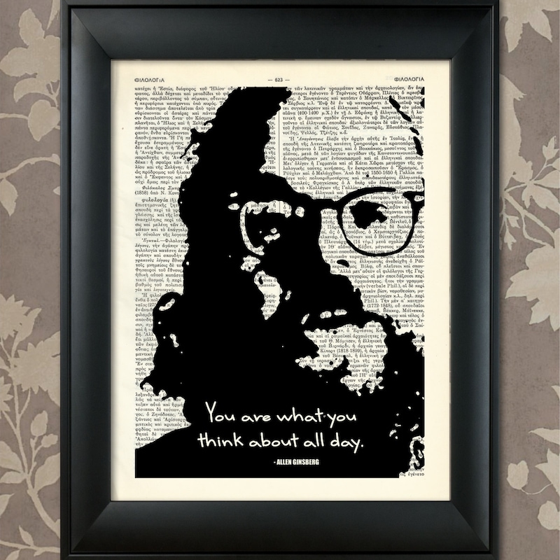 Allen Ginsberg - Etsy