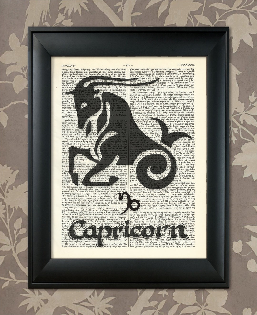 Capricorn Zodiac, Capricorn Poster, Capricorn Print, Capricorn Art ...