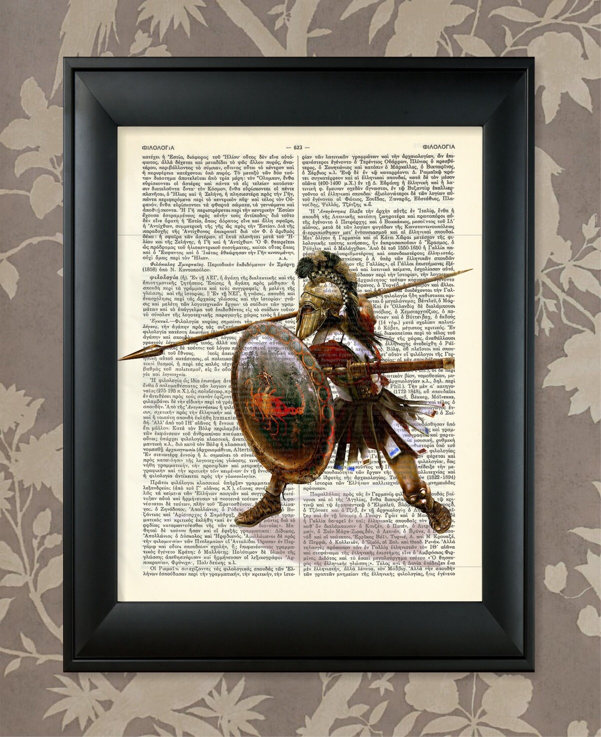 Athenian Hoplite Athenian Soldier Art Ancient Greece - Etsy