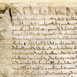 The Magna Carta, 1215, Historical Print, Historical Art, Historical ...