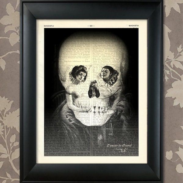 Salvador Dali Skull - Etsy