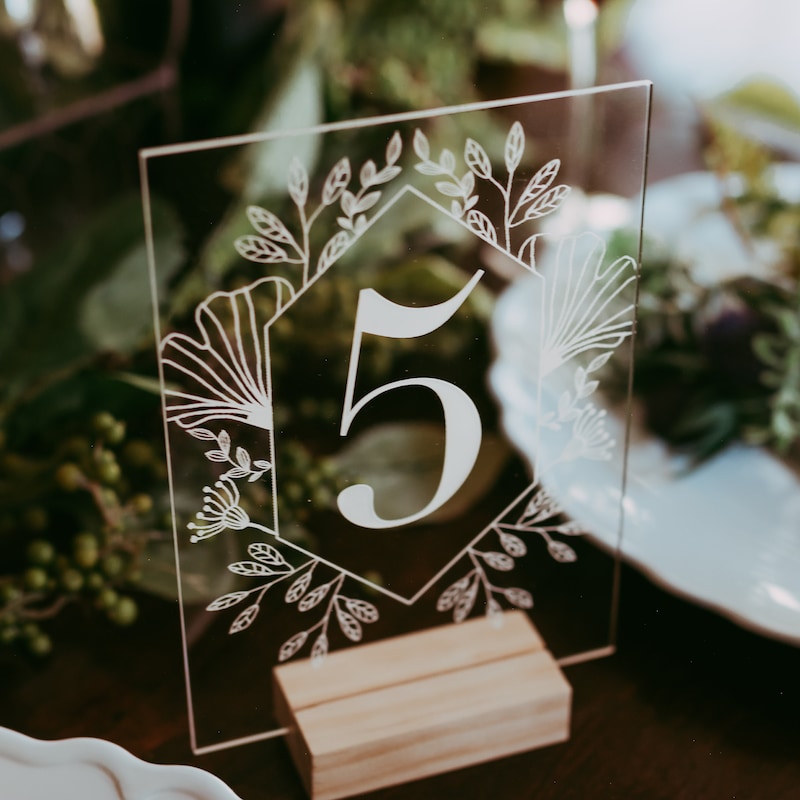 Garden Table Numbers - Etsy