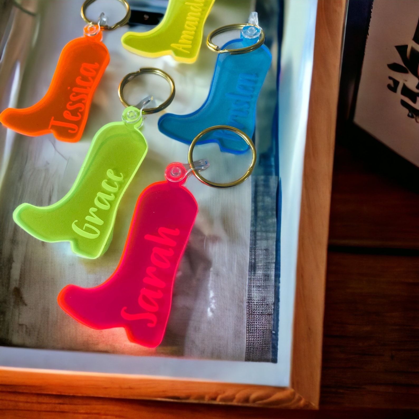 Bachelorette Personalized Name Keychain, Cowgirl Bachelorette Party ...