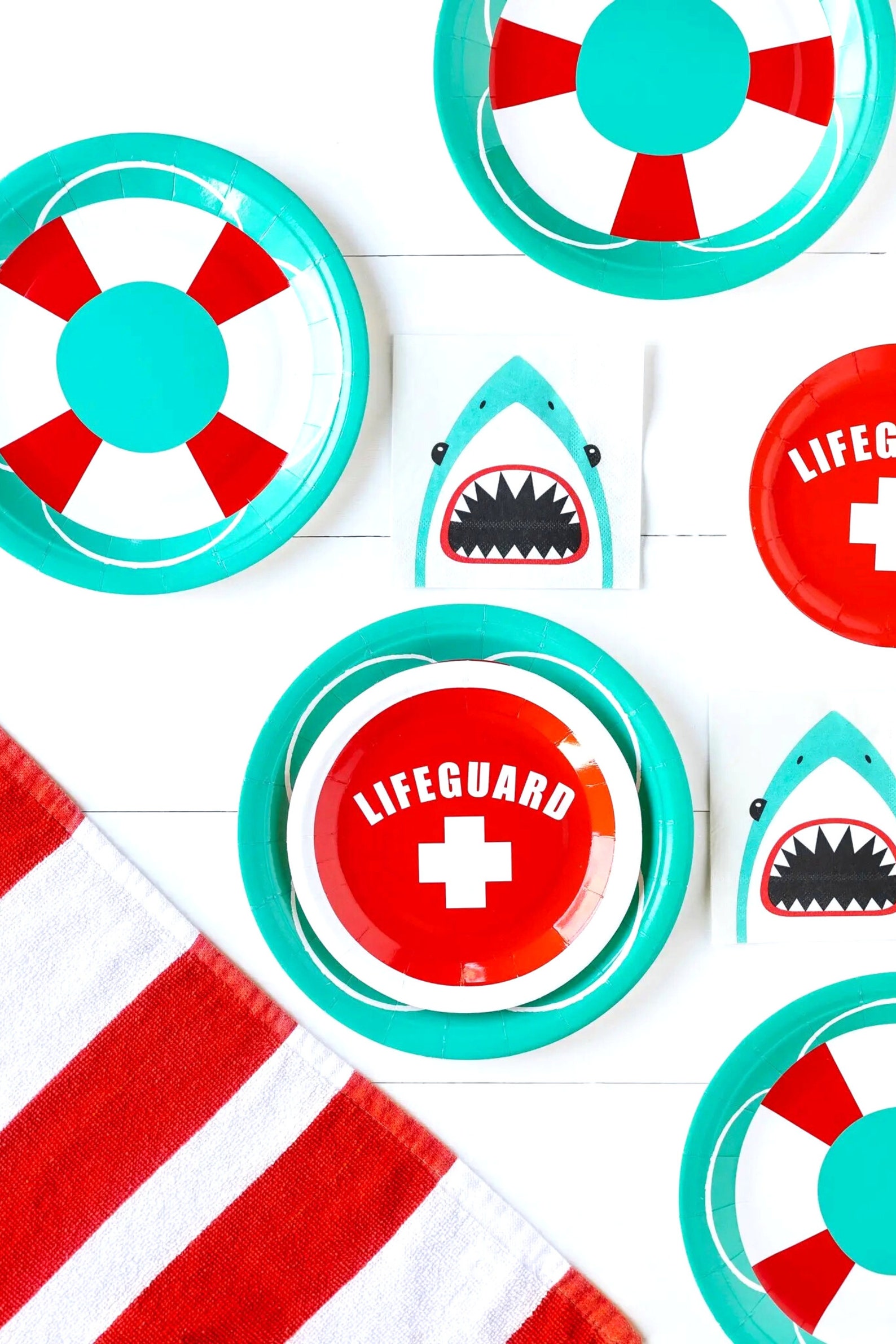 Lifeguard Party Decoration, Pool Baby Shower, Pool Party Decorations ...