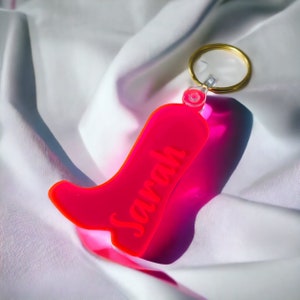 Bachelorette Personalized Name Keychain, Cowgirl Bachelorette Party ...