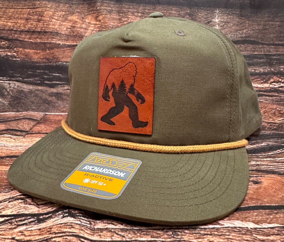 Bigfoot Hat | Unique Gift | Sasquatch Hat | Gifts for Dad | Leather ...