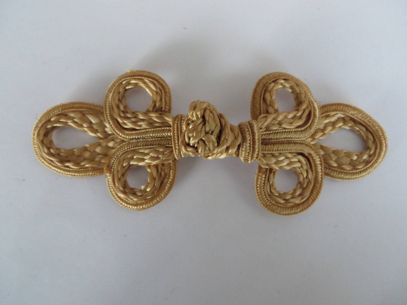 2 sets of hand-stitched frog fasteners closure trimmings | Etsy