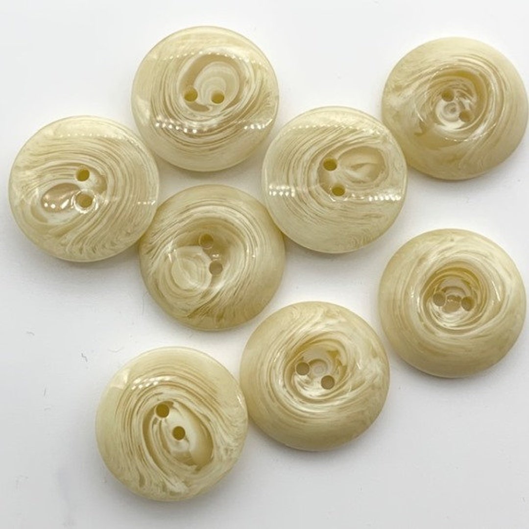 Fabulous Italian Mock Horn Buttons, 23mm, 10 Pieces - Etsy