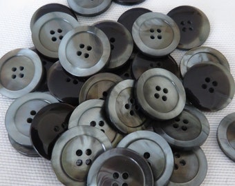 Smoke Shell Buttons - Etsy