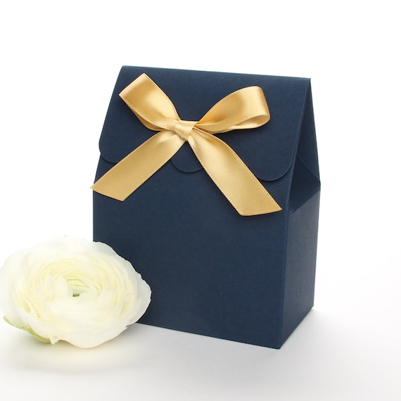 Favor Boxes, Wedding Favors, Favor Bags, Boxes and Bags, Navy Favor ...