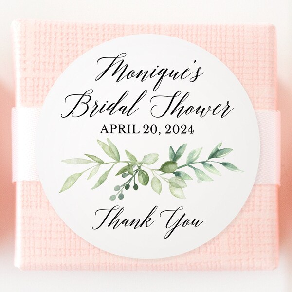 Bridal Shower Label - Etsy