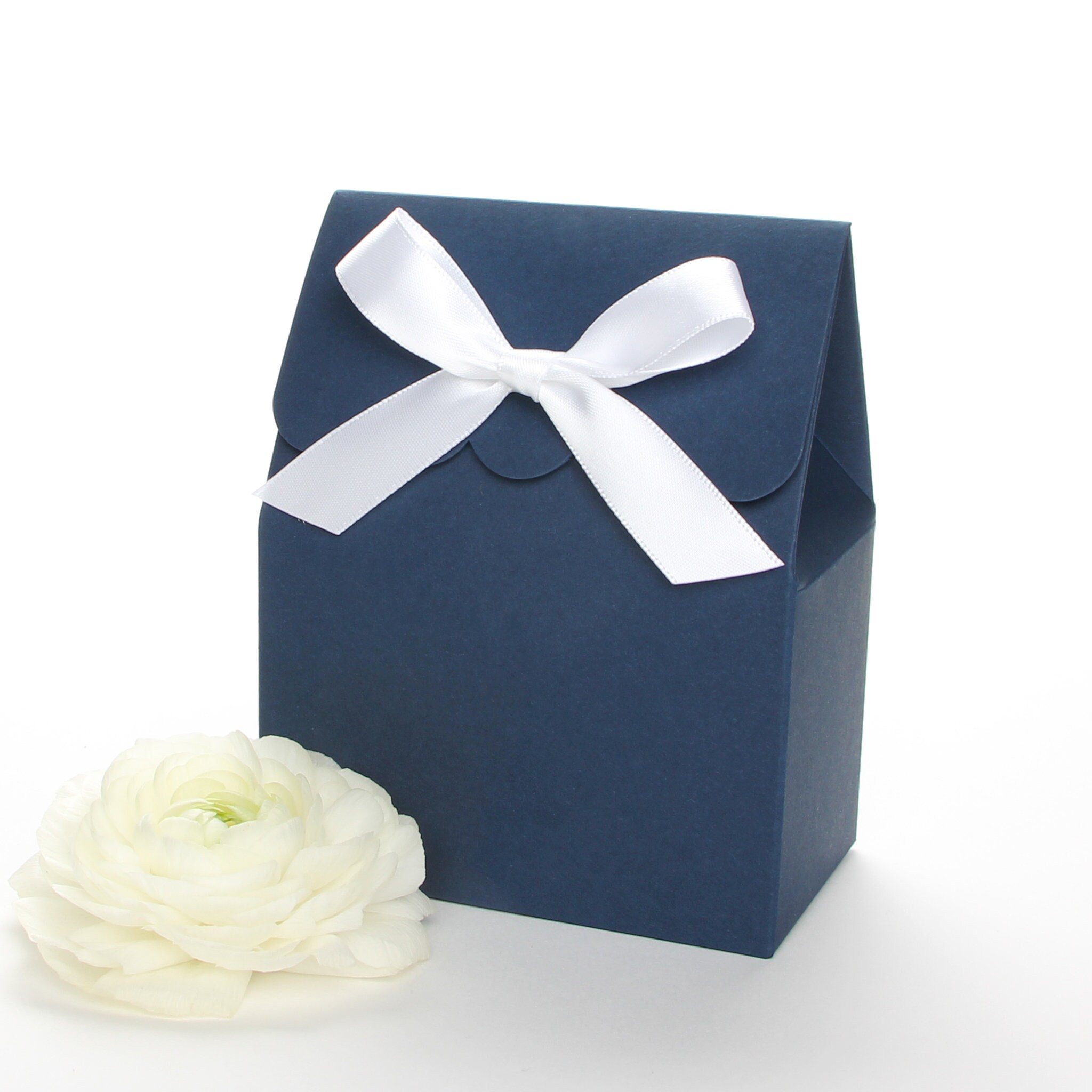 Favor Boxes, Navy Favor Box, Navy Blue Favor Boxes, Candy Boxes, Navy ...