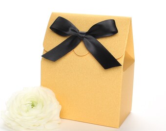 Gold Tuck Top Gift Boxes, Gold Foil Gift Box, Gold Box, Christmas Gift ...