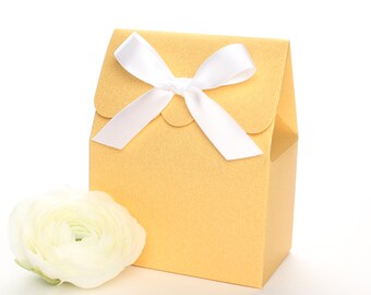 Gold Tuck Top Gift Boxes, Gold Foil Gift Box, Gold Box, Christmas Gift ...