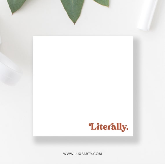 Sticky Notes Cute Fun, Literally Post-it® Notes, Aesthetic Sticky Notes ...