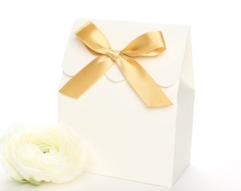 Ivory Favor Boxes - Etsy