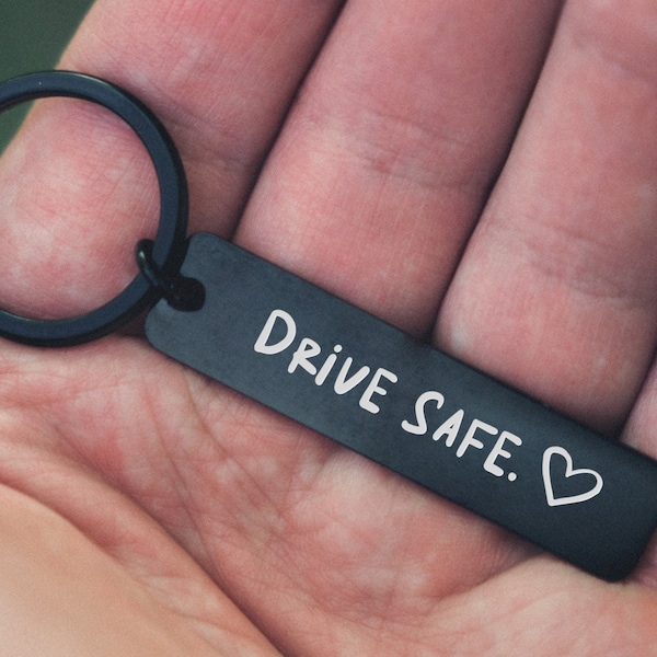 Drive Safe Keychain - Etsy