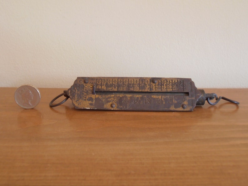 Vintage Salter Letter Spring Balance/hanging Postal Scales. - Etsy