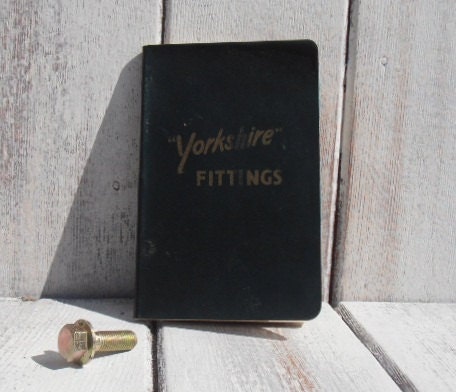 Vintage Yorkshire Capillary Fittings Pocketbook of Illustrations ...