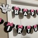 Minnie Mouse Banner - Etsy