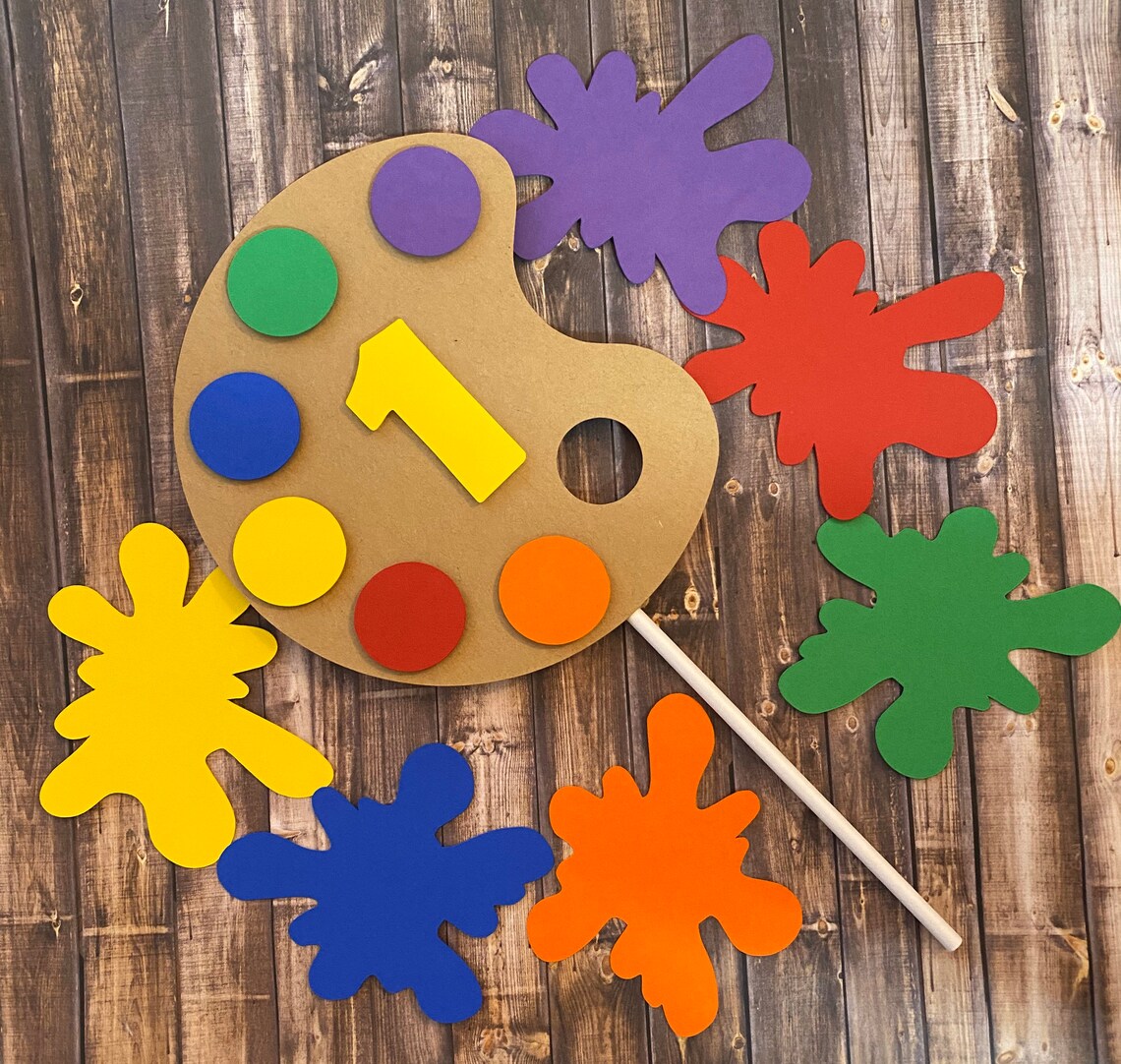 Art Cake Topper - Etsy