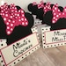 Minnie Mouse Food Signs-set of 8 - Etsy