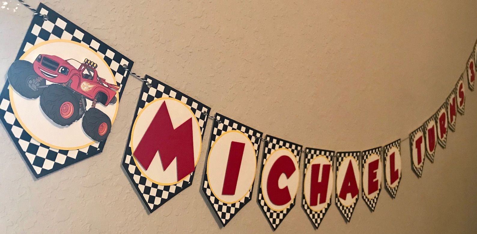 Blaze & the Monster Machine Banner - Etsy