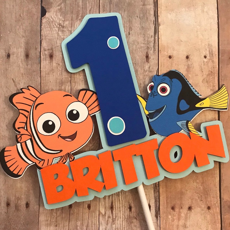 Nemo Cake Topper - Etsy