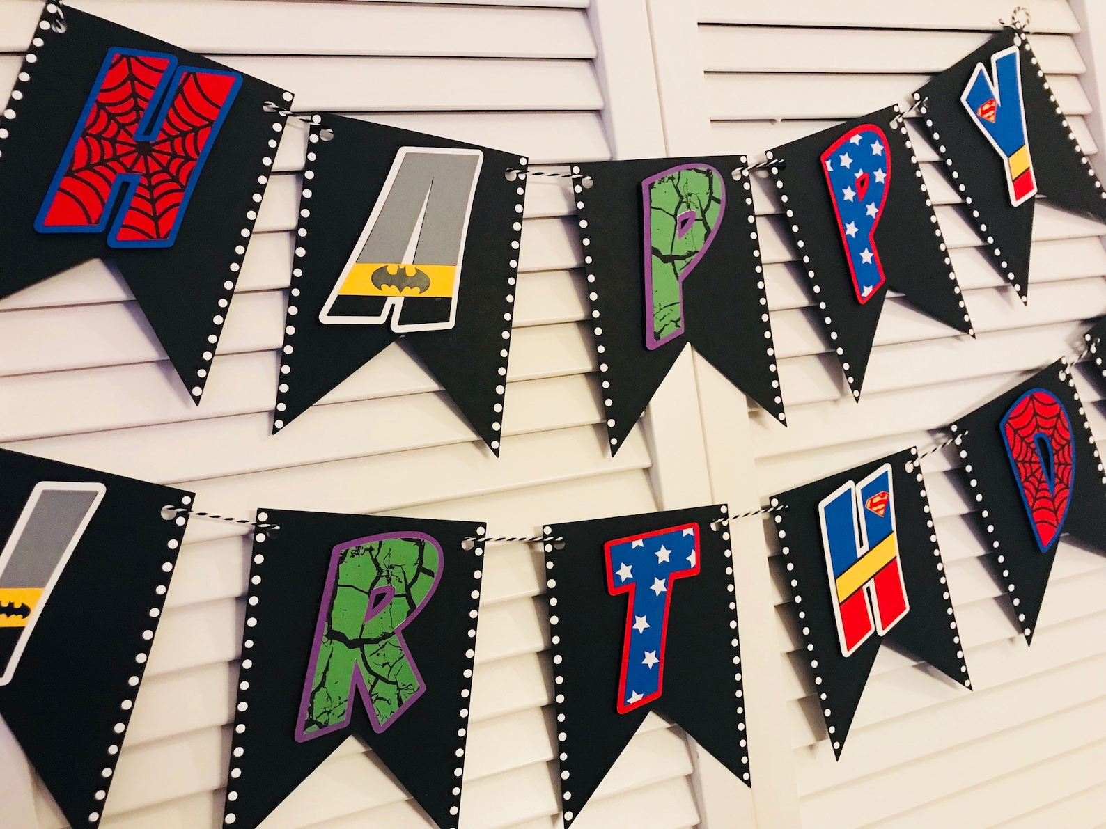 Super Hero Banner - Etsy