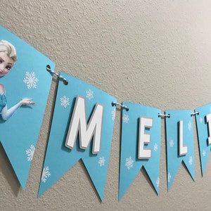 Frozen Inspired Banner - Etsy