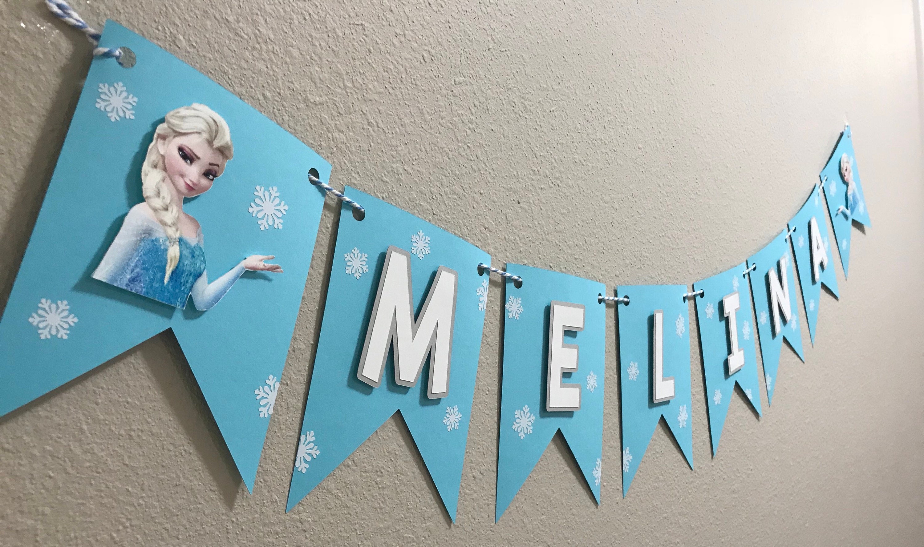 Frozen Inspired Banner - Etsy