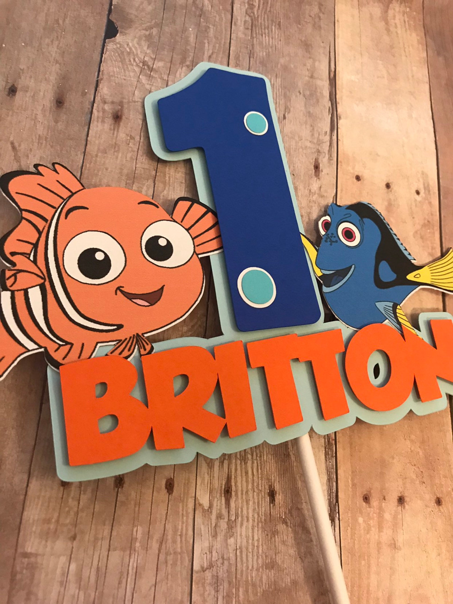 Finding Nemo Cake Topper - Etsy