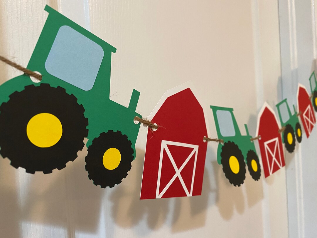 Barn Party Banner - Etsy