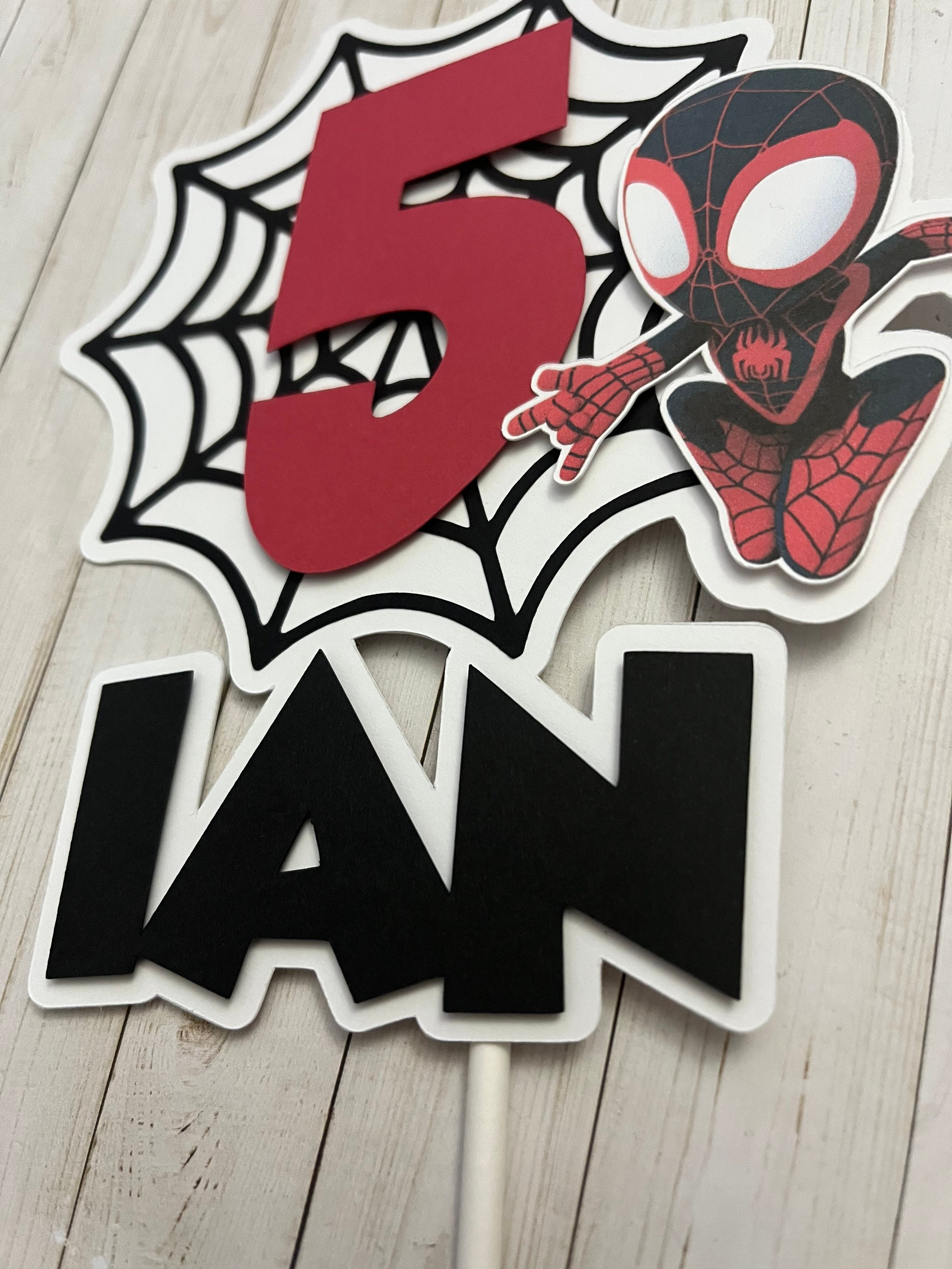 Spin Cake Topper - Etsy