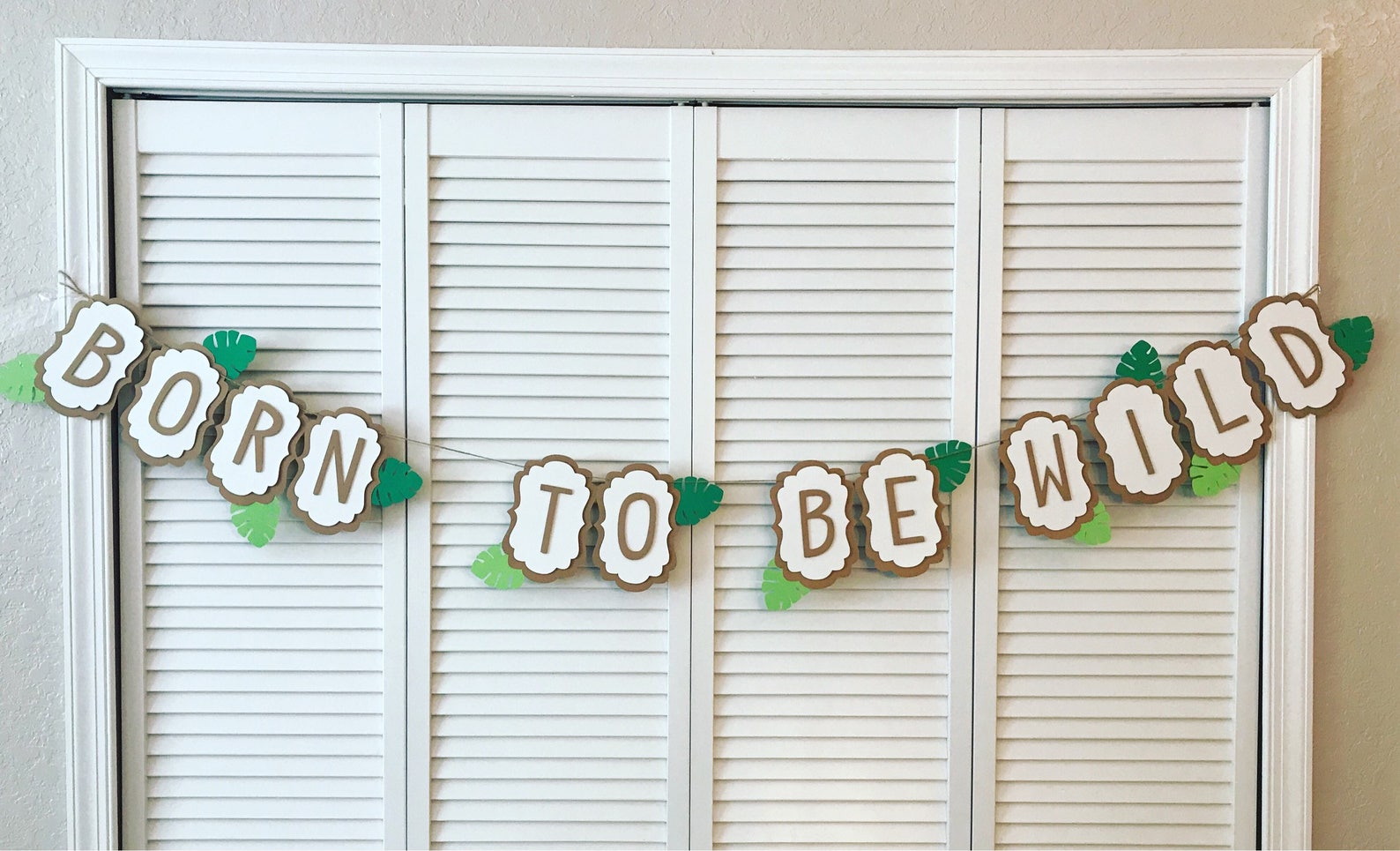 Jungle Party Banner - Etsy