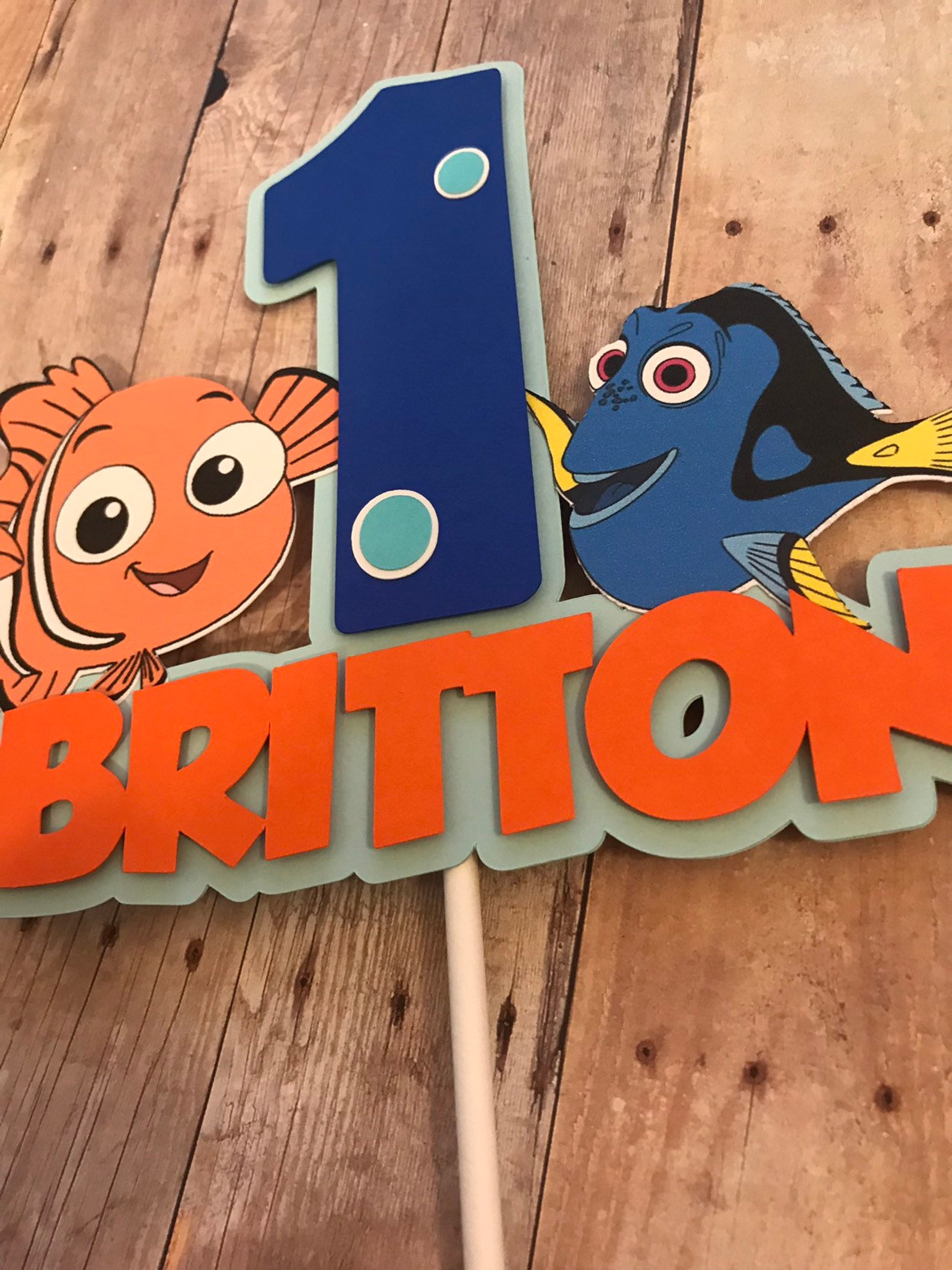 Finding Nemo Cake Topper - Etsy