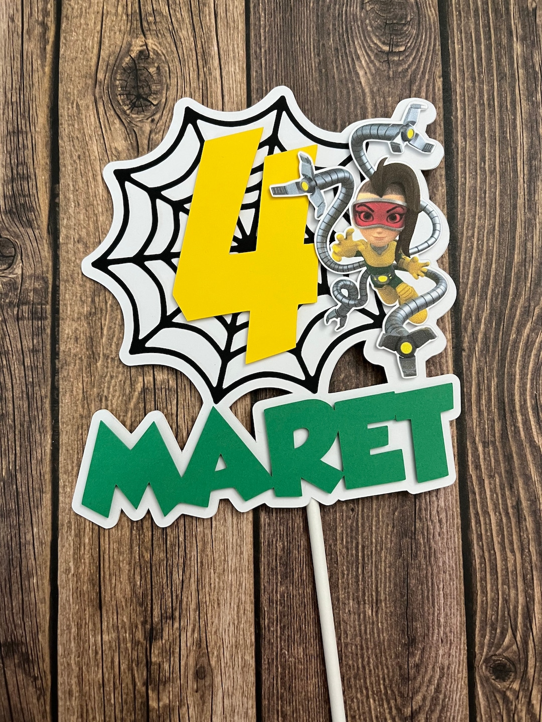 Doc Oc Inspired Cake Topper - Etsy