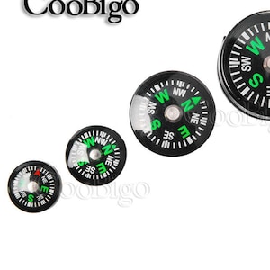 Mini Button Compass Portable Handheld Outdoor Sport Camping Hiking ...
