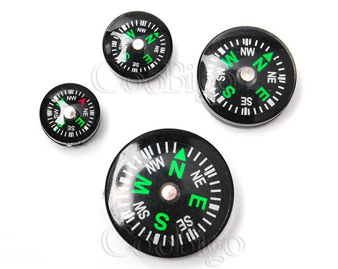 Mini Button Compass Portable Handheld Outdoor Sport Camping Hiking ...