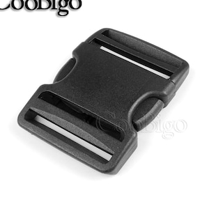 2"(51.5mm) Side Release Buckle Dual Adjustable Buckle Arched for ...