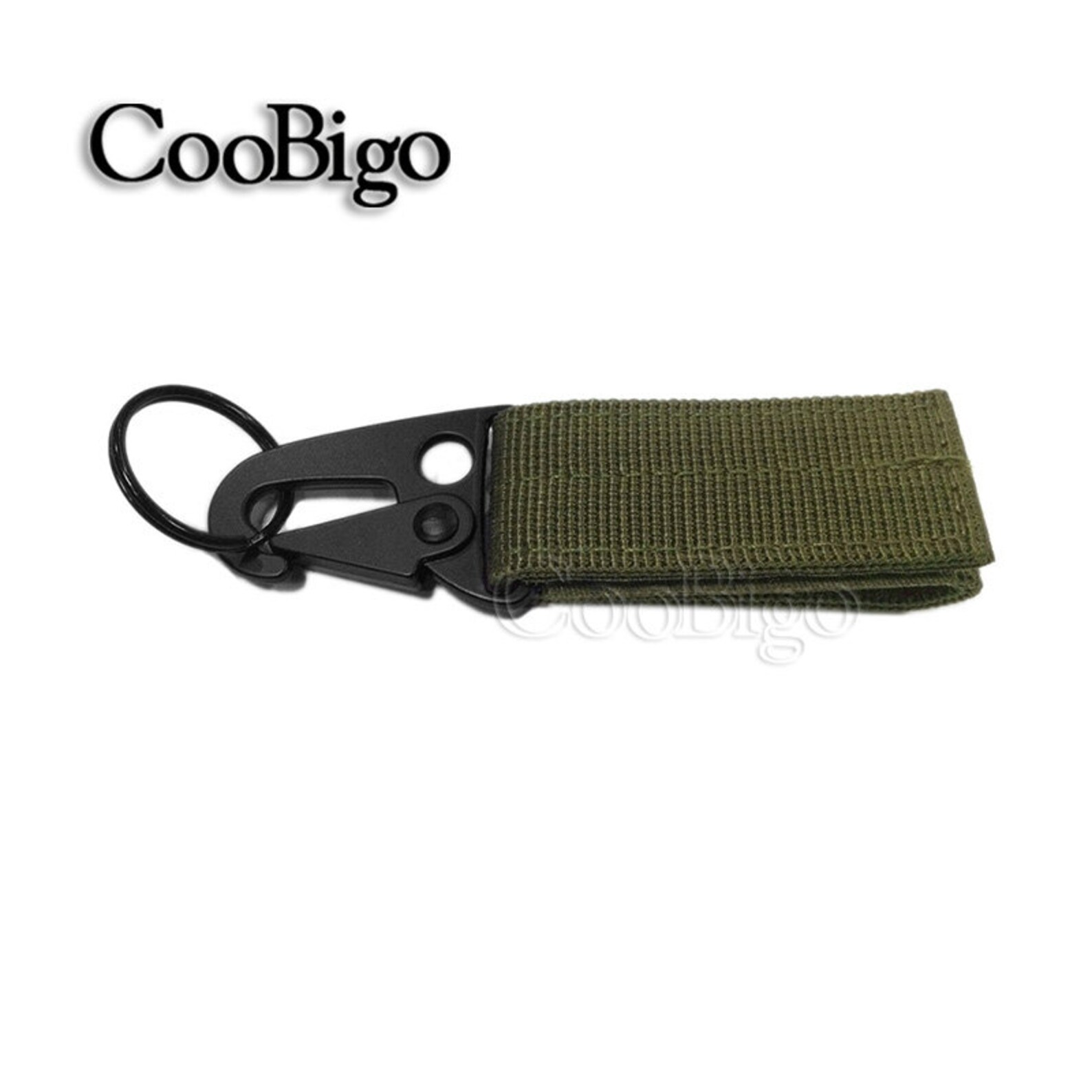 Nylon Webbing Carabiners Olecranon Hook Keychain Clasp Belt D-ring ...