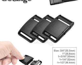 Pale Gold 25mm/30mm/32mm/38mm/40mm/50mm Slider Buckles Strap Fasteners ...